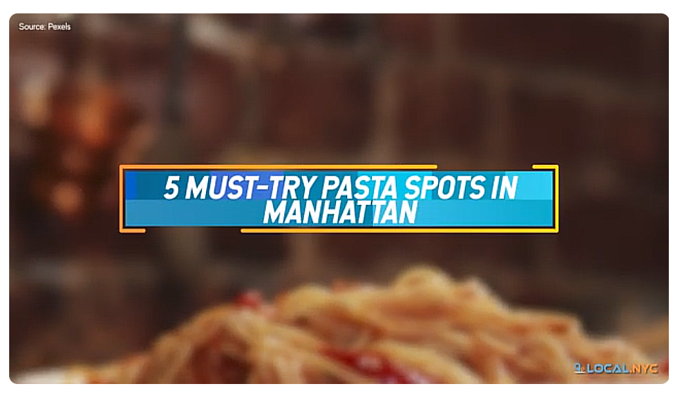 5 Must-try Pasta Spots in Manhattan - Local NYC